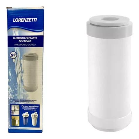 Refil De Filtro P Ponto De Uso Loren Acqua 9 3 4 Lorenzetti Frete grátis
