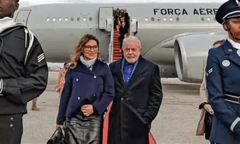Lula e Janja embarcam hoje para o Reino Unido população questiona se