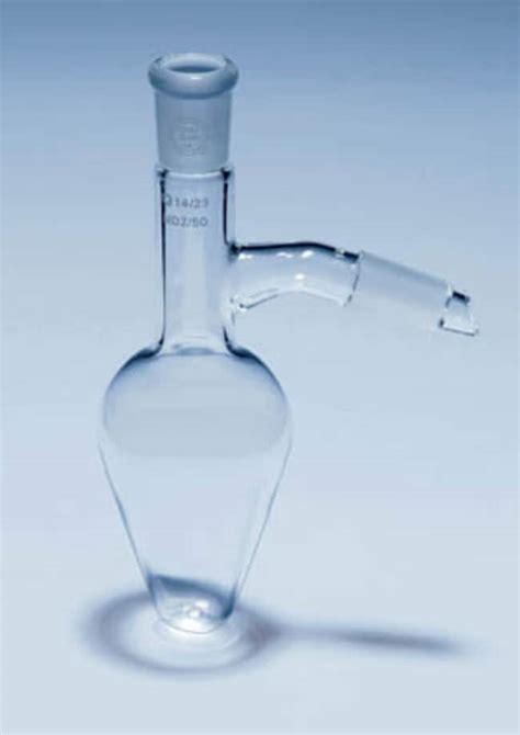 Pyrex Quickfit Pear Shaped Distillation Flask Capacity 50mL Products