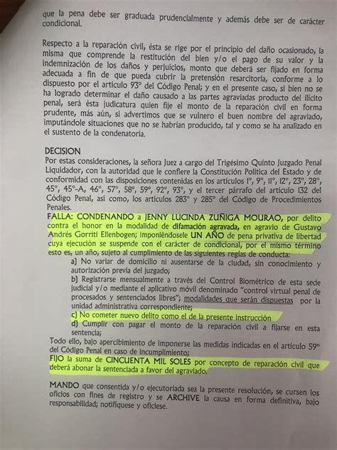 Wayka on Twitter LOÚLTIMO El Poder Judicial de Lima condena a