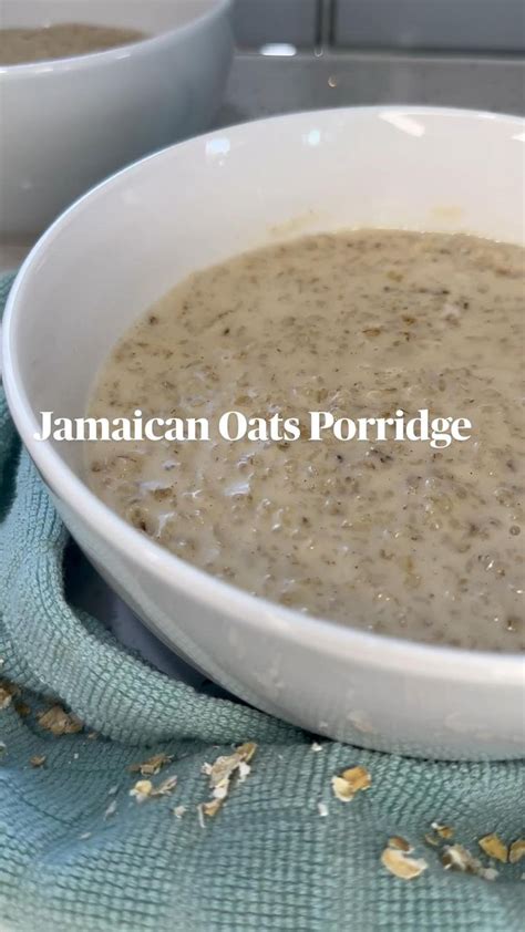 How To Make Jamaican Oats Porridge Recept Eten