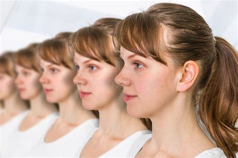 Beaucoup De Femmes Concept G N Tique De Clone Image Stock Image Du