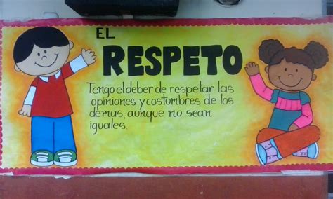 Resultado De Imagen Para Cartelera Sobre El Respeto Respeto A Los