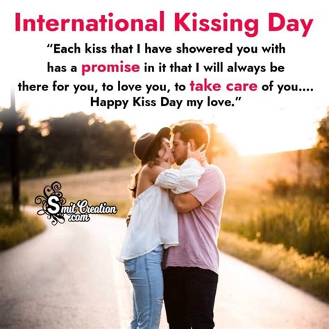 Happy International Kissing Day My Love SmitCreation