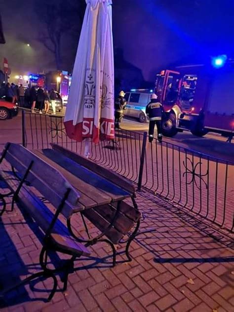 Knurów Pożar mieszkania przy ul A Słoniny IKNW iKnurów pl