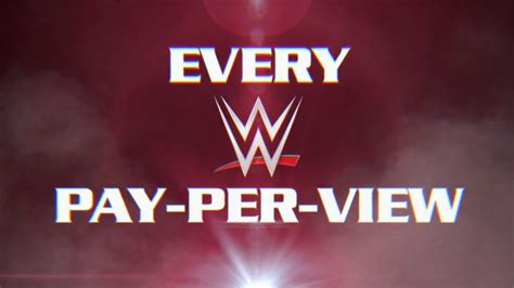 WWE 2023 Pay Per View Lineup Premium Live Events Special Shows