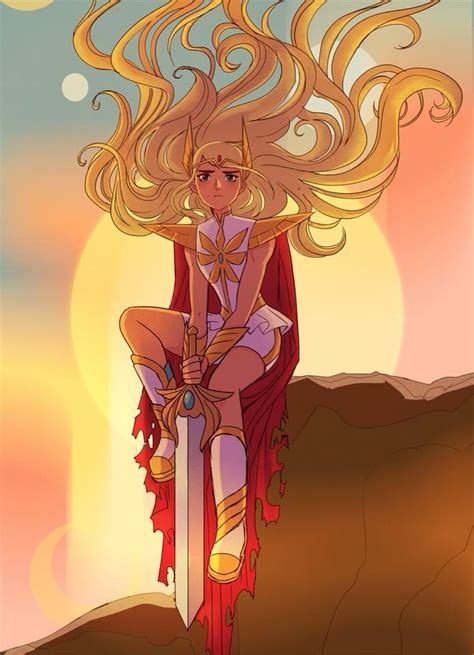 She Ra And The News On Twitter Fanart By Jisook Who Helped To Design She Raadora Catra