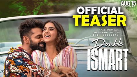 Double Ismart Teaser Telugu Ram Pothineni Sanjay Dutt Puri