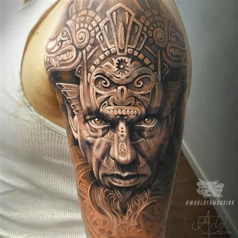 Top Imagen Guerrero Azteca Aguila Tattoo Abzlocal Mx