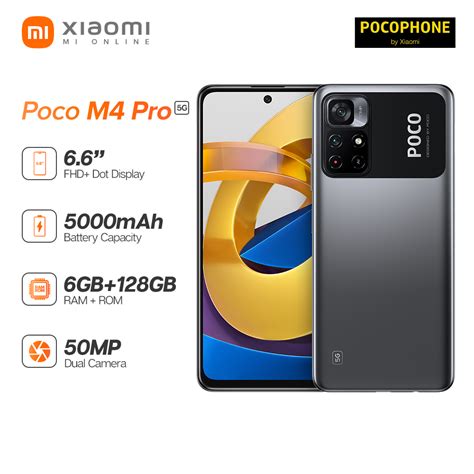 XIAOMI POCO M4 PRO 5G 4GB 6GB RAM 64GB 128GB ROM 6 6 FHD DotDisplay