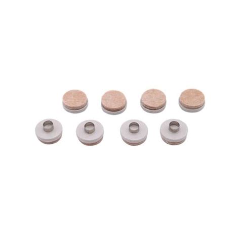 Everbilt 1 In Beige Round Felt Nail On Furniture Glides For Floor