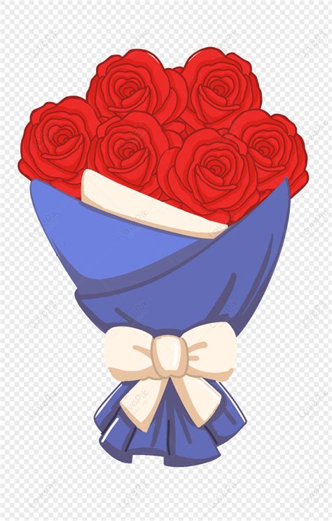 Ramo De Dibujos Animados De Rosas PNG Imágenes Gratis Lovepik