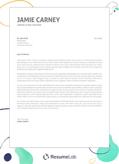Cover Letter Templates To Try Right Now Free Premium