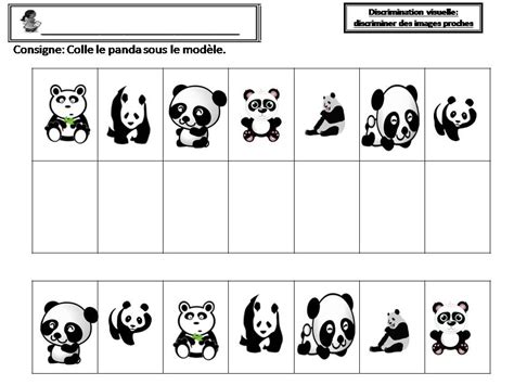 Image Associ E Maternelle Panda Doudou