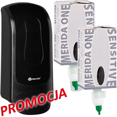 Dozownik mydła w pianie MERIDA ONE i 2 wkłady z my PROMO20 Cena