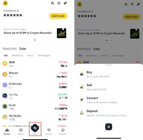 Como usar a Versão Pro no aplicativo da Binance para comprar e vender