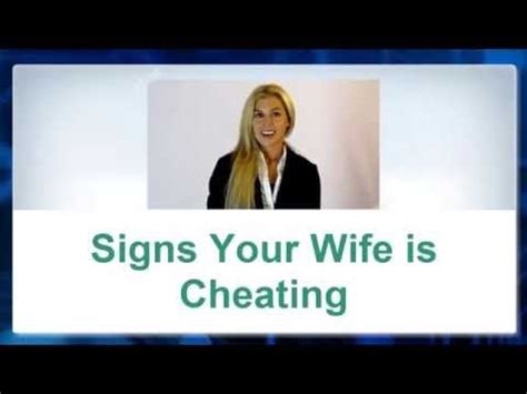Clear Signs Your Wife Is Cheating How To Tell If She S Cheating On