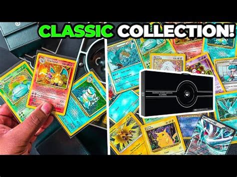 Pokemon TCG Classic Collection Box OPENING ENGLISH YouTube