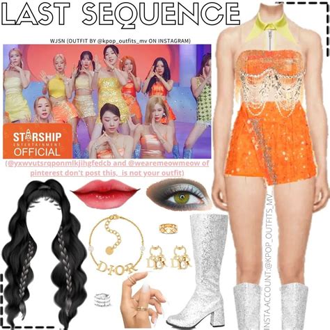Wjsn Last Sequence Mv Inspired Outfit Kpop Outfits Mv On