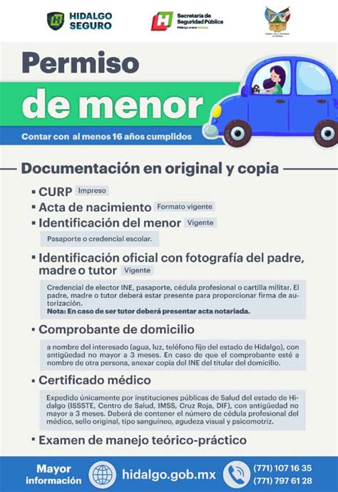 Permiso Para Conducir Para Menores De Edad Image To U