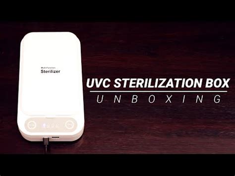 UVC Disinfectant Products Servotech UV C LED Sterilization Box OEM