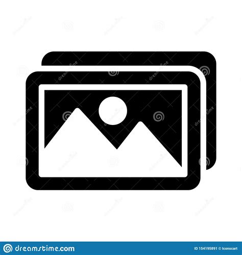 cone Liso Do Vetor Do Glyph Da Foto Ilustração do Vetor Ilustração