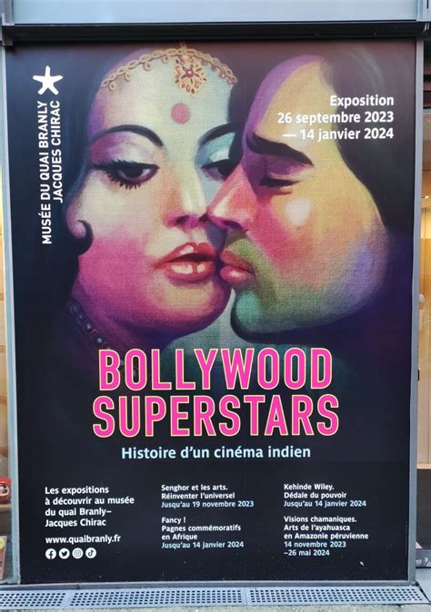 Le Musée du Quai Branly présente Bollywood Superstars Histoire d un