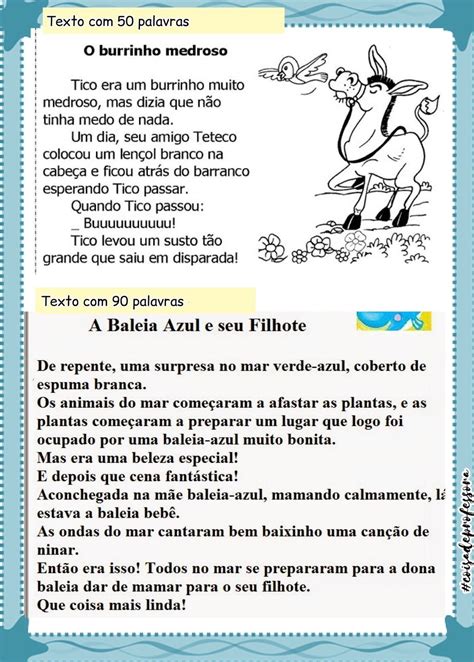 Fichas De Leitura Para Ano Image To U