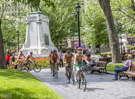 World Naked Bike Ride Montreal 16 Eva Blue Flickr