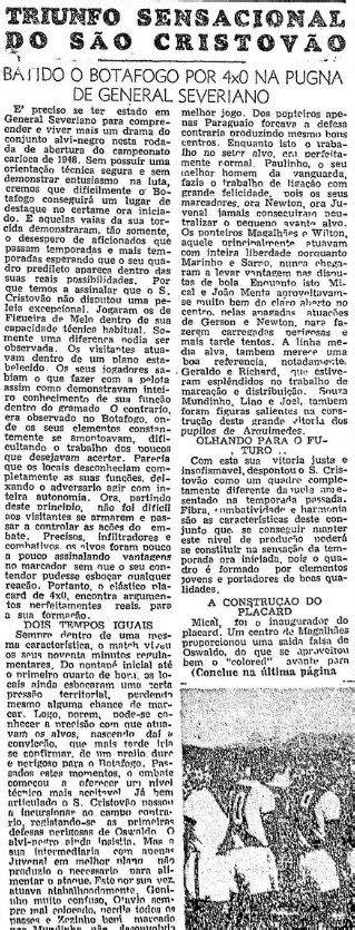 Historiador Alvinegro On Twitter Estreia Tenebrosa Do