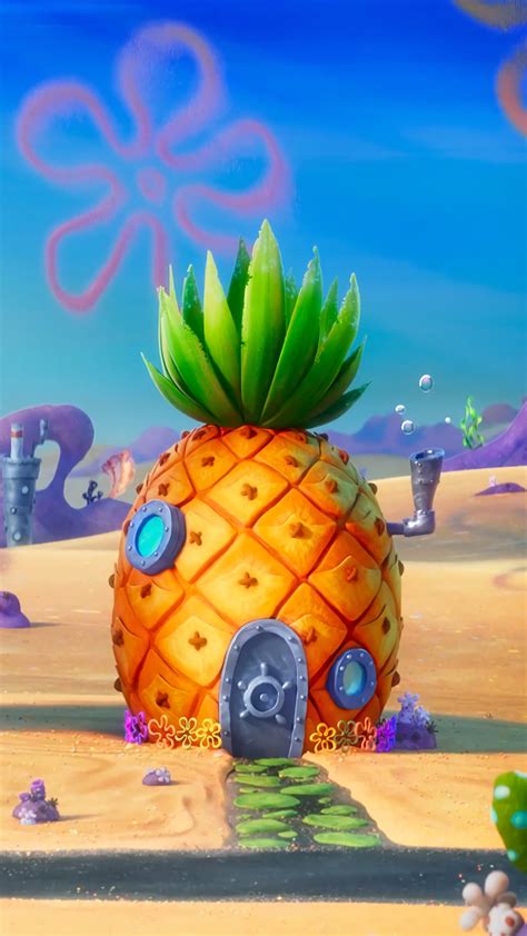 Spongebob Patrick Spongebob Sponge On The Run K Phone Hd Wallpaper