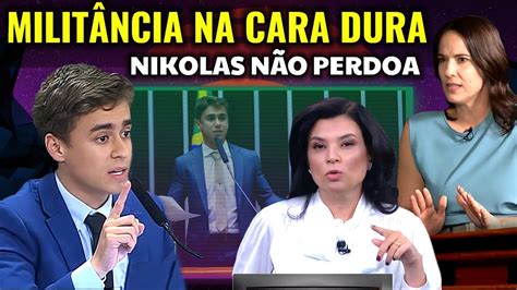 JORNALISTAS TENTARAM LACRAR PRA CIMA DO NIKOLAS FERREIRA E ACABARAM