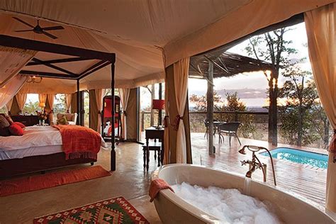 The Most Luxurious Glamping Honeymoons Elephant Camp Victoria Falls