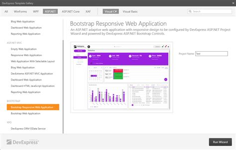 asp bootstrap responsive project template v19 1 laptrinhx news