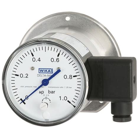 WIKA Differential Pressure Gauge With Output Signal DPGT40 Asya Trafo