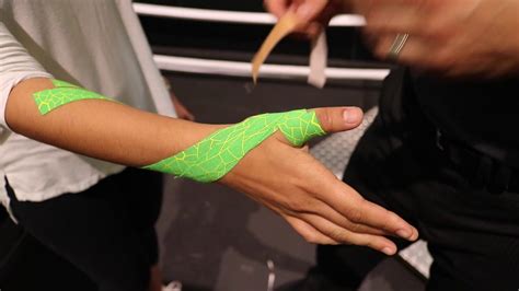 Functional Kinesiology Taping Technique For Thumb Instability YouTube