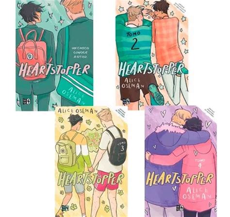 Box Pack Libros Heartstopper 4 Tomos