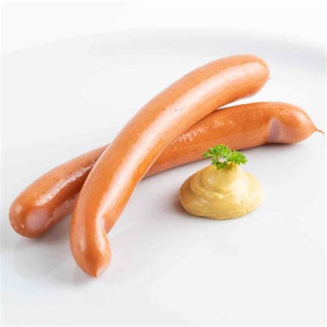 Schneller Low Carb Snack Wiener Würstchen mit Senf