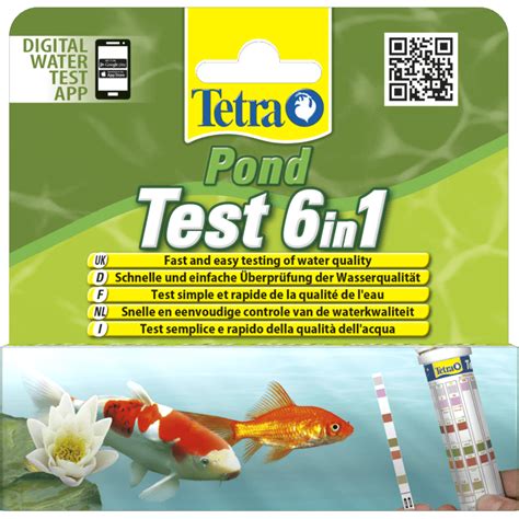 Tests Bandelettes Bassin Tetra Pond Test Bandelettes 6in1