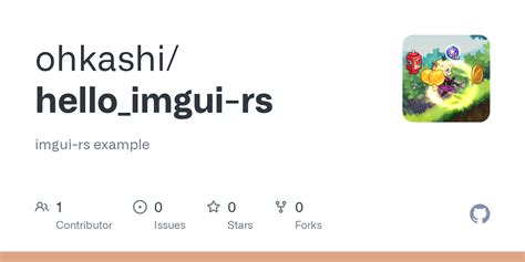 Github Ohkashi Hello Imgui Rs Imgui Rs Example