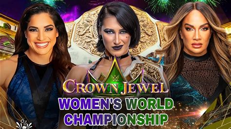 WWE 2K23 Rhea Ripley Vs Nia Jax Vs Raquel Rodriguez Women S World