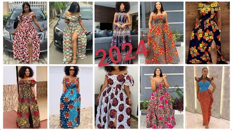 Modele Robe En Pagne Africain Youtube