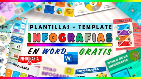 Descarga Plantillas en Word para infografías creativas Gratis YouTube