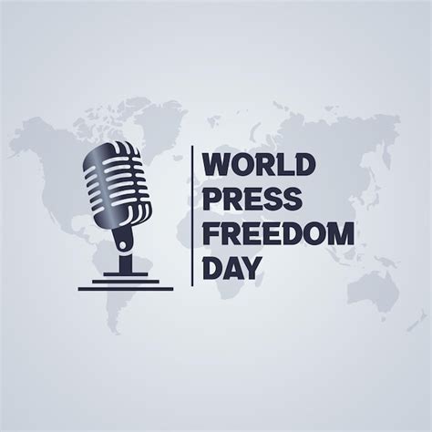 Ilustra O Vetorial Gratuita Do Dia Mundial Da Liberdade De Imprensa