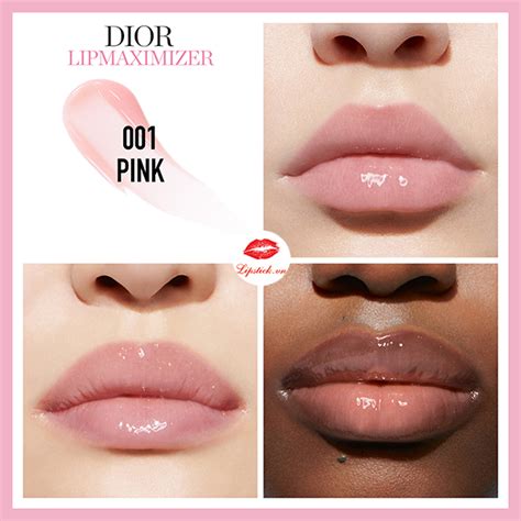 Son Dior Addict Lip Maximizer 001 Pink Màu Hồng Nhạt