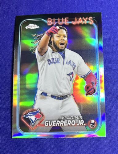Topps Chrome Vladimir Guerrero Jr Refractor Toronto Blue Jays