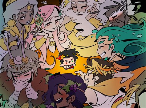 Zagreus Aphrodite Artemis Dionysus Hermes And 4 More Hades And 1