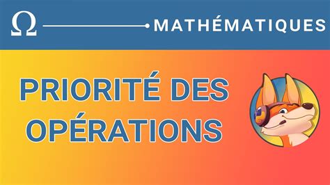 Maths 6ème Priorité des opérations 50 exercices corrigés YouTube