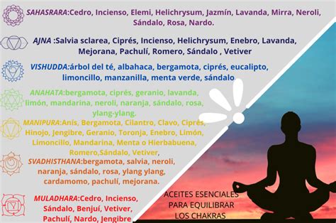 LOS ACEITES ESENCIALES Y LOS CHAKRAS AROMATIS