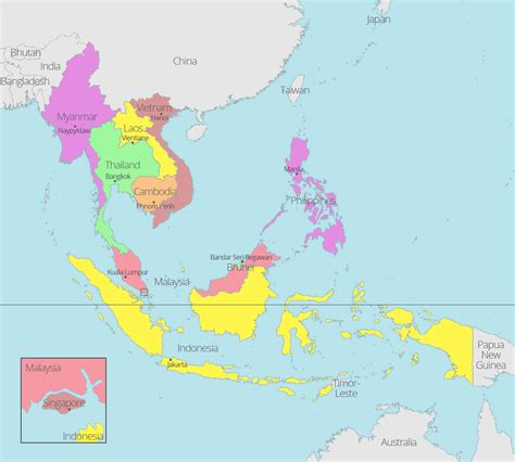 8 Free Maps Of ASEAN And Southeast Asia Ase Anup